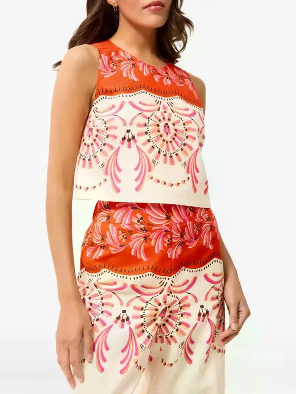 MARIE OLIVER Davis Top - White