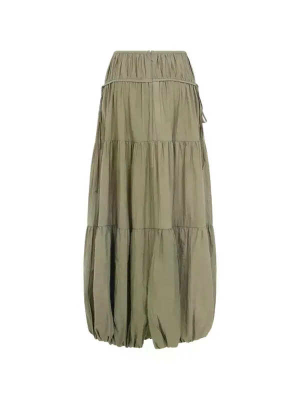 Co Bubble-hem Maxi Skirt