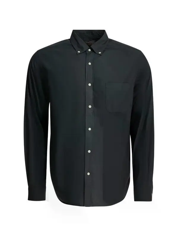 BEAMS Button-down Chest-pocket Shirt - Blue