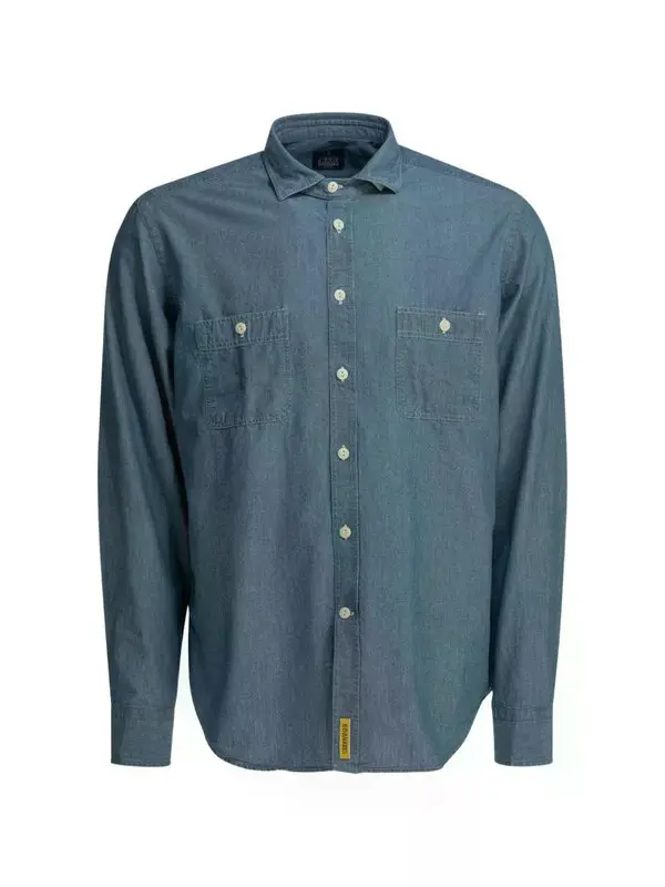 B.D.BAGGIES Chest-pocket Denim Shirt