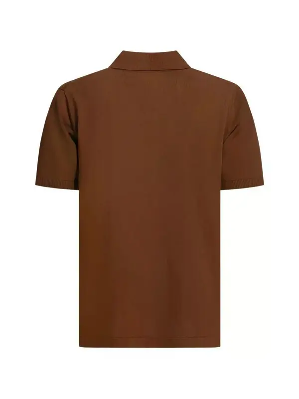 BEAMS Short-sleeve Polo Shirt