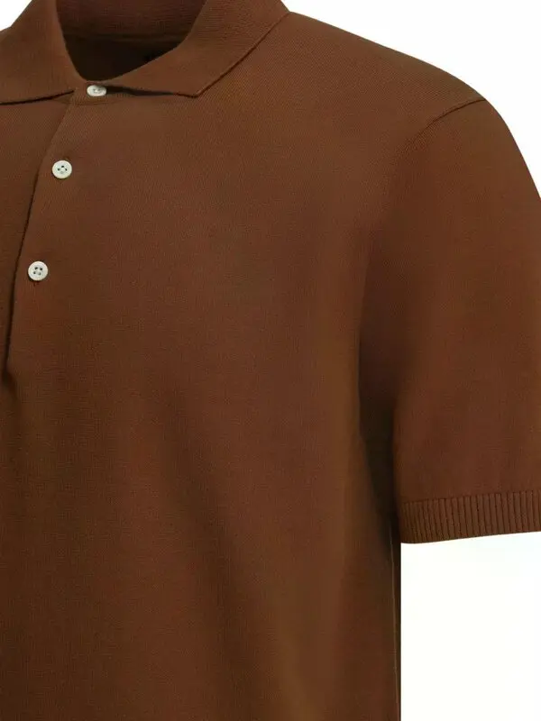 BEAMS Short-sleeve Polo Shirt
