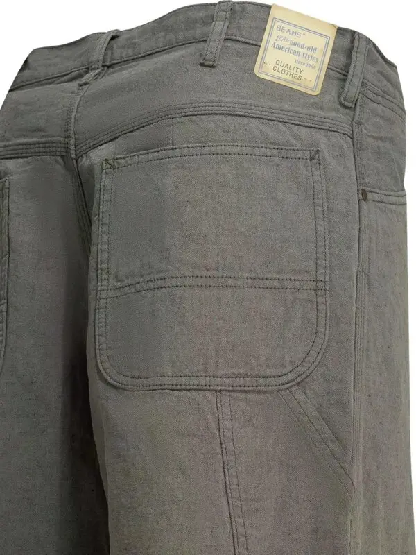 BEAMS Straight-leg Cotton Workwear Trousers