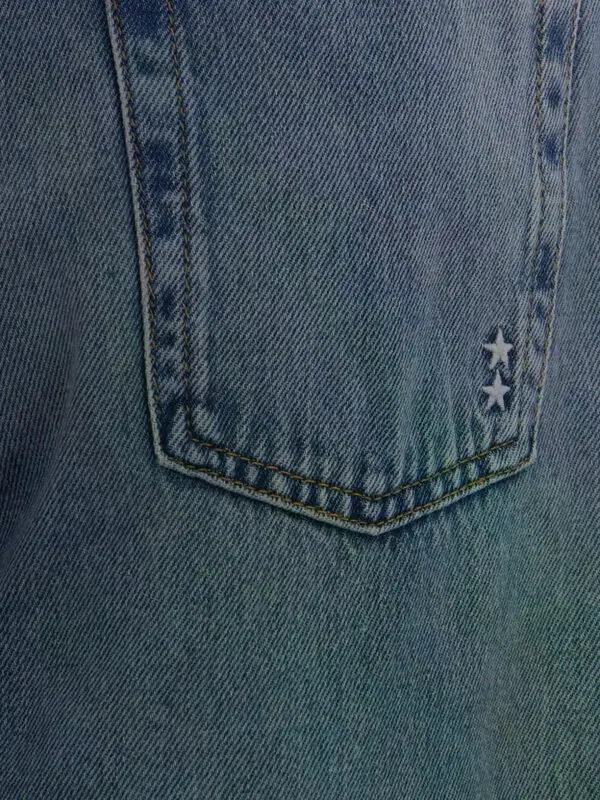 ICON DENIM LOS ANGELES Star-embroidered Jeans