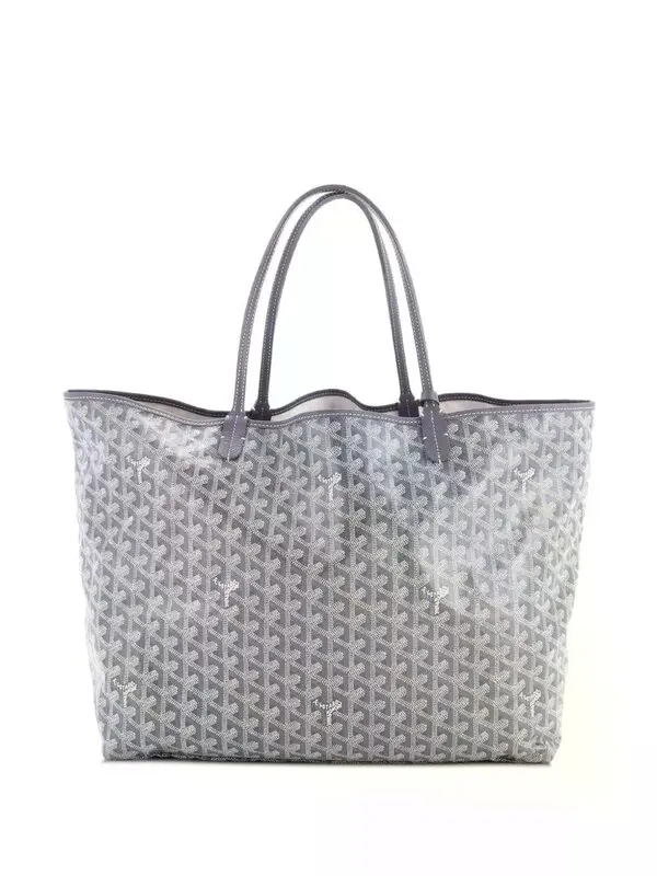 Goyard Saint Louis Gm Coated Canvas Tote Bag - Grey