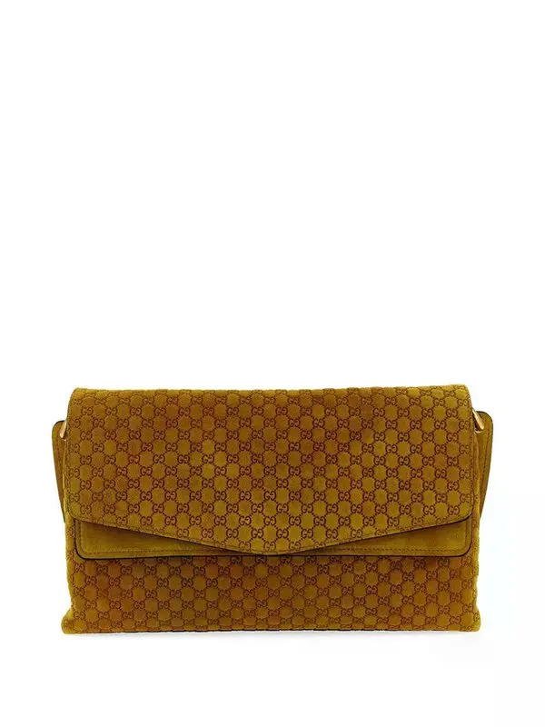 Gucci Medium Gg Embossed Leather Shoulder Bag