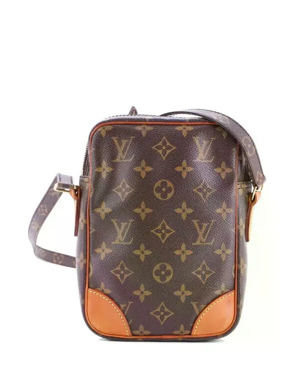 LOUIS VUITTON Monogram Canvas Danube Crossbody Bag - Brown
