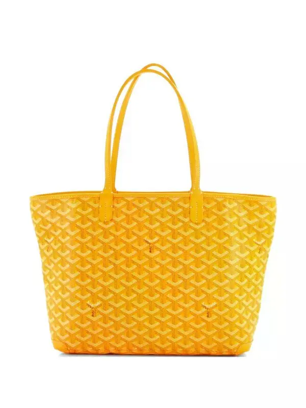Goyard Artois Pm Coated Canvas Tote Bag - Yellow