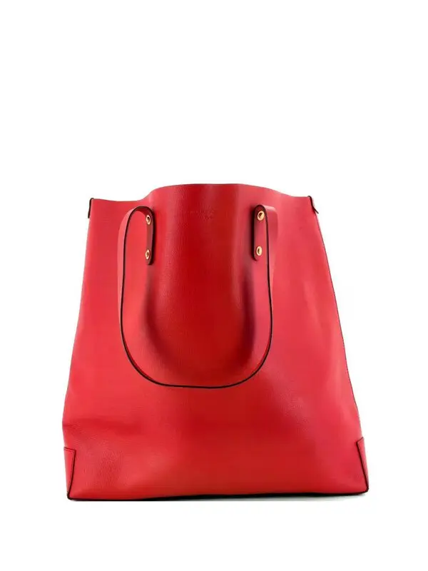 Burberry Large Tote Bag - Red