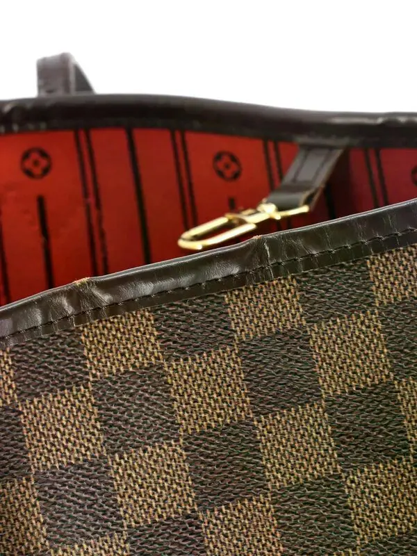 LOUIS VUITTON Neverfull Damier Mm Tote Bag
