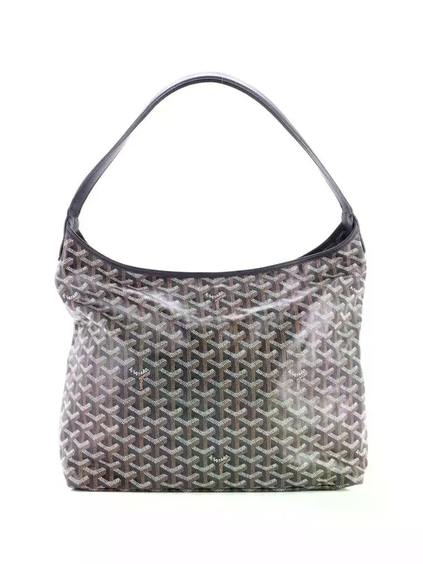 Goyard Boheme" Coated Canvas Hobo Bag