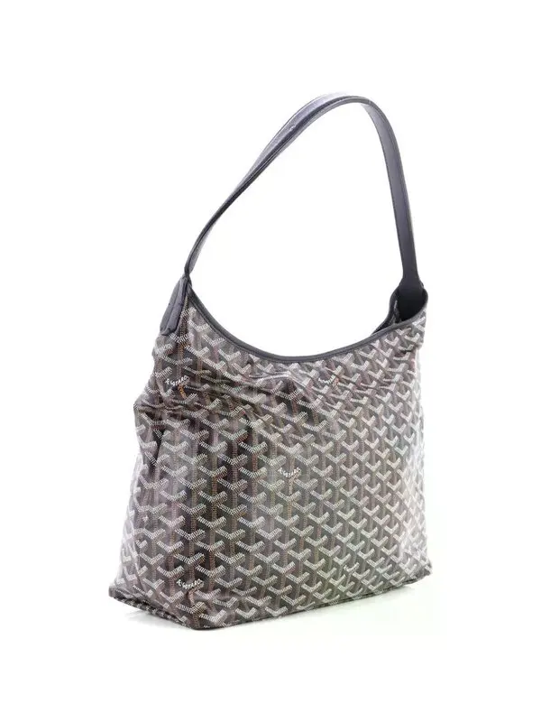 Goyard Boheme" Coated Canvas Hobo Bag