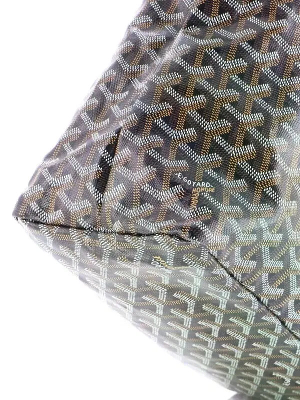 Goyard Boheme" Coated Canvas Hobo Bag