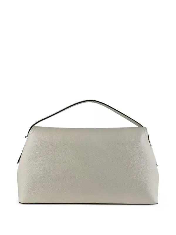 TOTEME T-lock Grained Leather Shoulder Bag