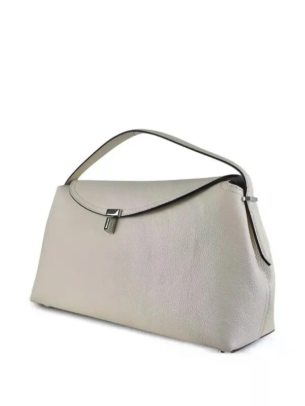 TOTEME T-lock Grained Leather Shoulder Bag