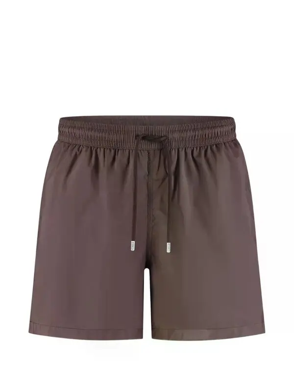 Fedeli Drawstring Swim Shorts With Fish Clip