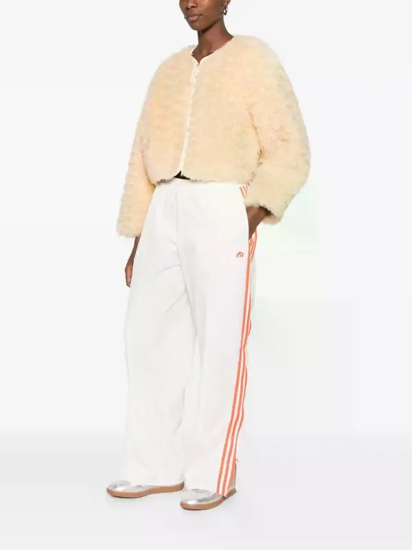 Adidas X Miaou Embroidered Logo Sweatpants - White