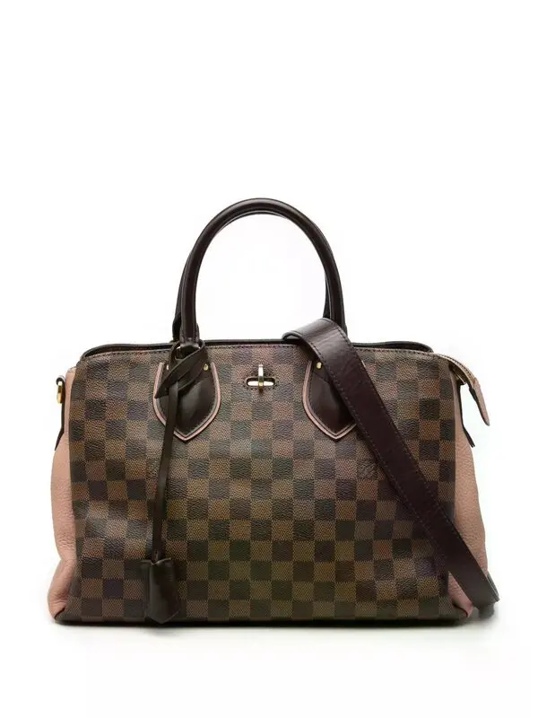 LOUIS VUITTON Damier Ebene Normandy Satchel