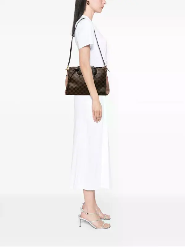 LOUIS VUITTON Damier Ebene Normandy Satchel