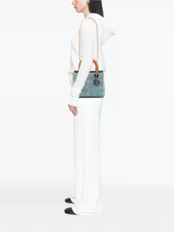 Dior Medium Denim Lady Satchel