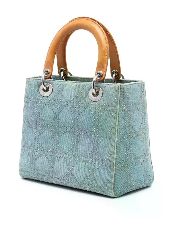Dior Medium Denim Lady Satchel
