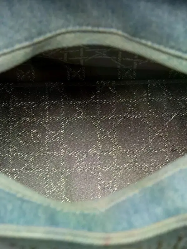 Dior Medium Denim Lady Satchel