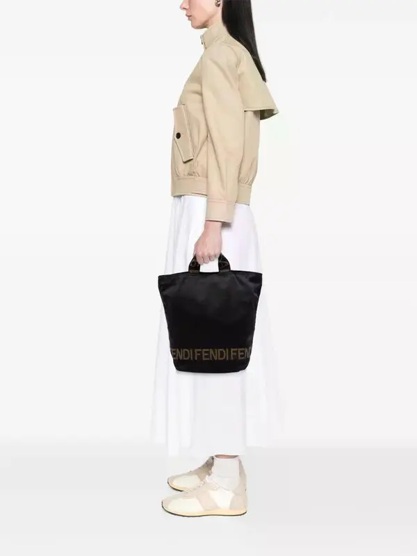 Fendi Nylon Tote Bag