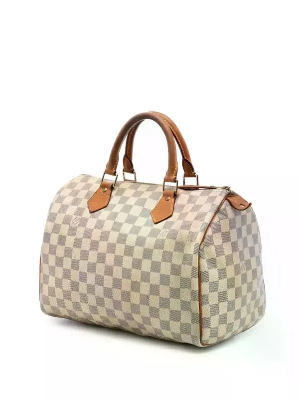 LOUIS VUITTON Damier Azur Speedy 30 Boston Bag