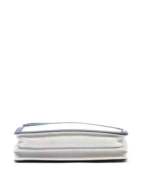 Balenciaga Canvas Navy Pochette Crossbody Bag