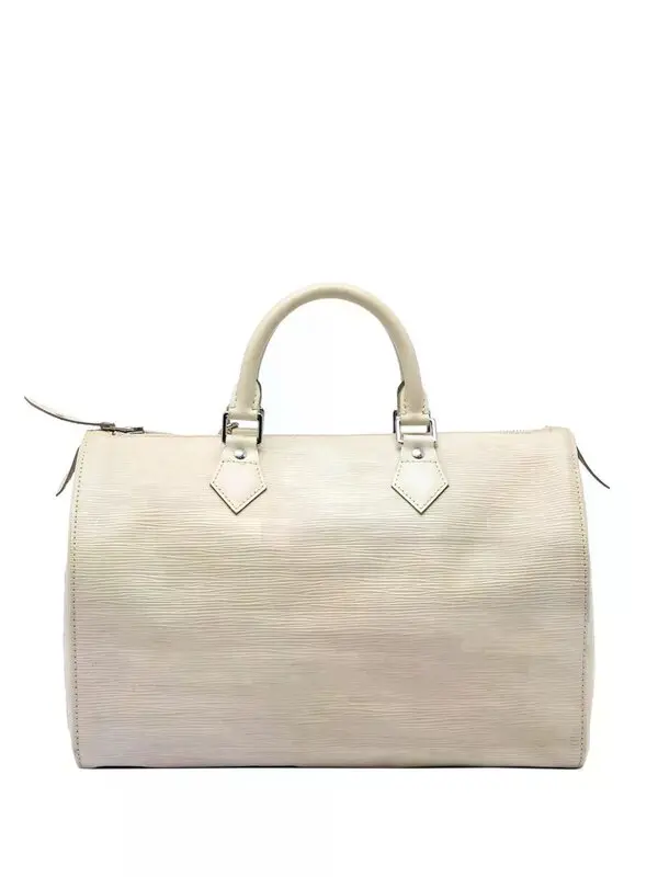 LOUIS VUITTON Epi Speedy 35 Boston Bag