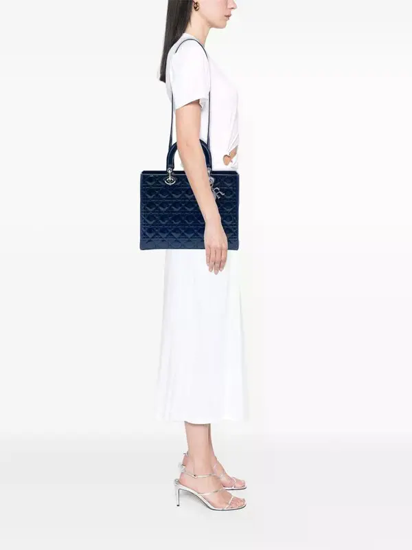 Dior Lady Satchel - Blue
