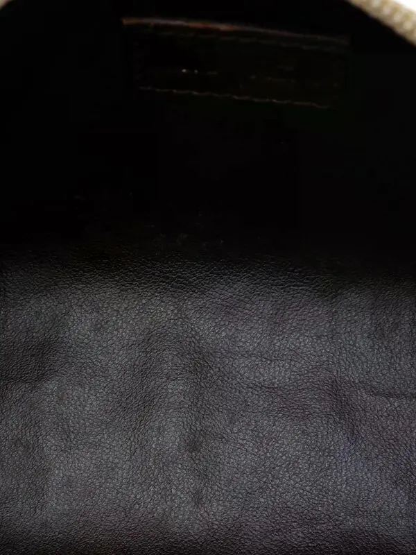 Fendi Zucca Canvas Pouch Clutch Bag