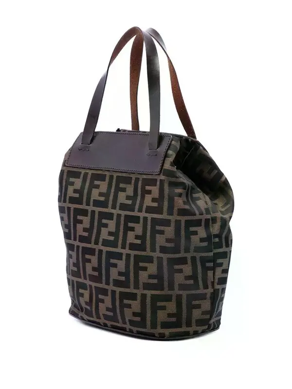 Fendi 20th Century Zucca Canvas Bucket Bag