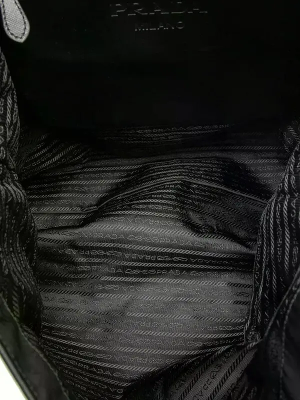 Prada Tessuto Skull Tote Bag