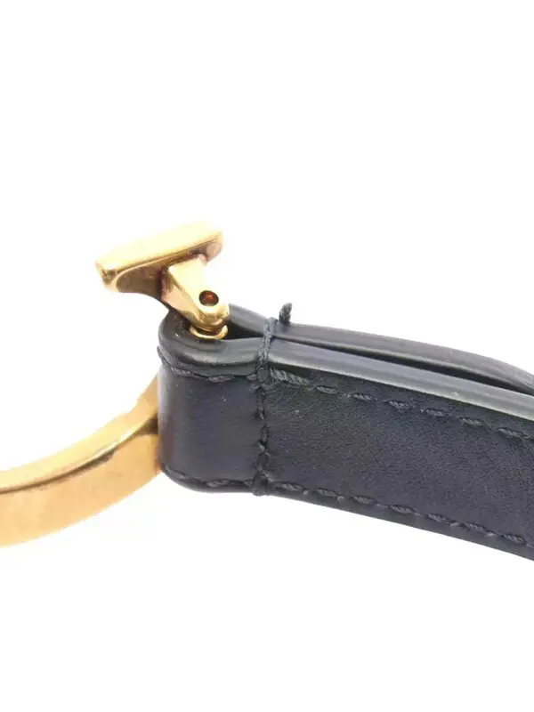Dior Canvas Oblique Saddle Satchel - Blue