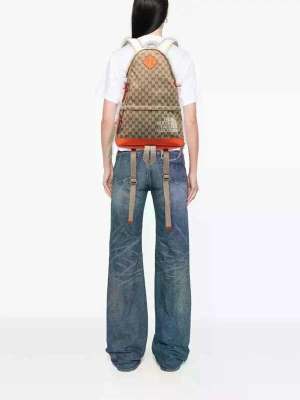 Gucci Gg Canvas Backpack
