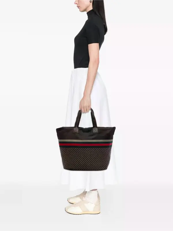 Gucci Diamante Nylon Web Tote Bag