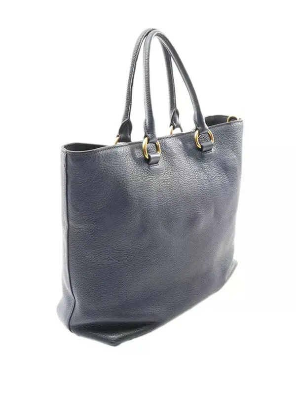 Prada Vitello Daino Convertible Tote Satchel