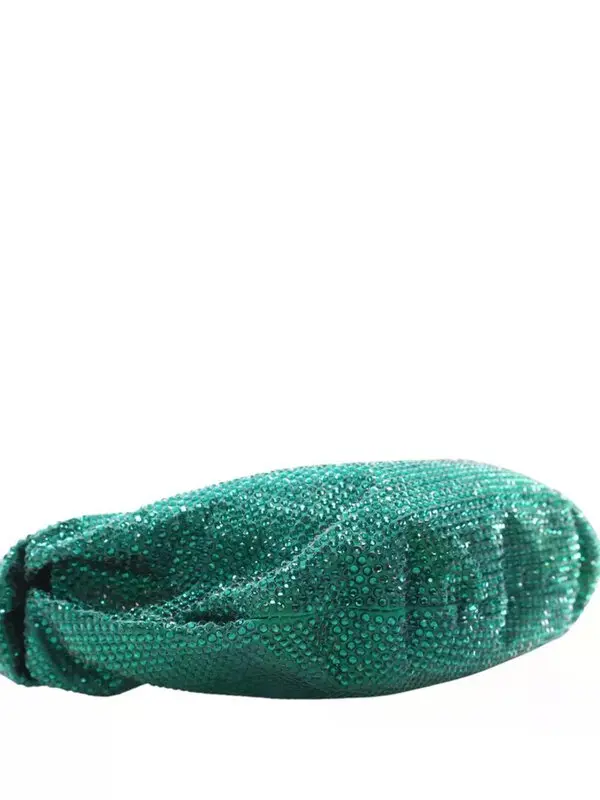 Bottega Veneta Mini Crystal Embellished Jodie Hobo Bag - Green