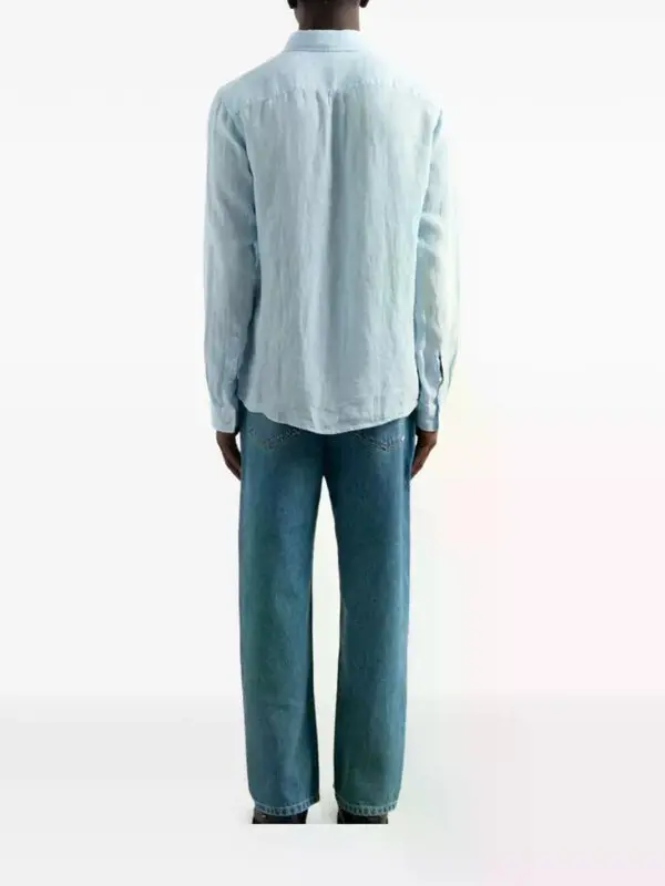 DEAN EDMONDS Button-down Chest-pocket Shirt