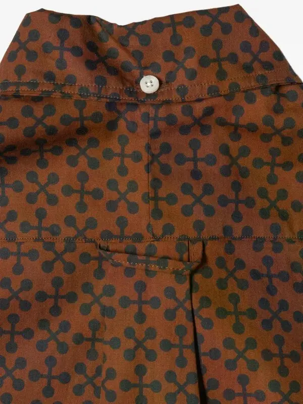 Gitman Bros Alexander Girard Jacks-print Shirt
