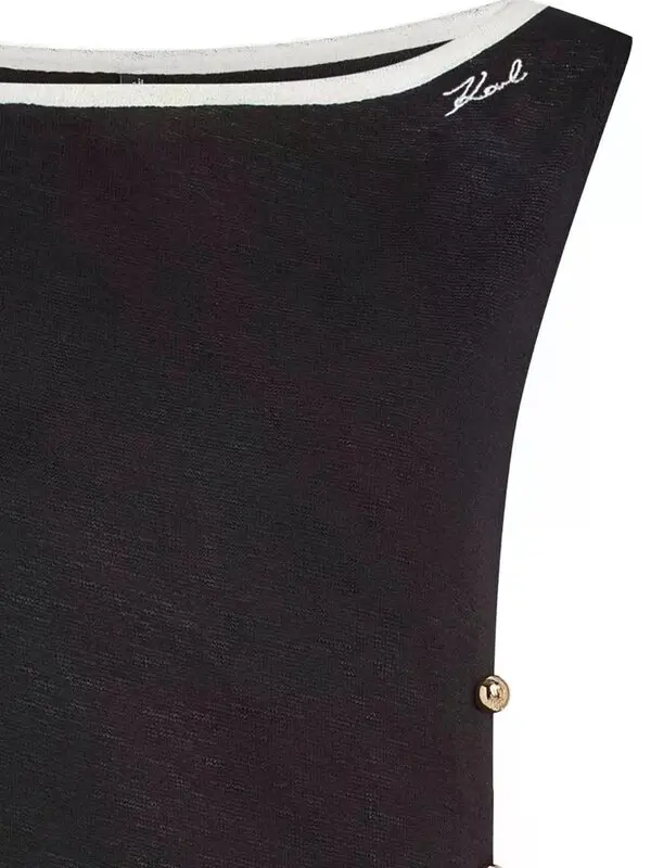 Karl Lagerfeld Signature Logo Top
