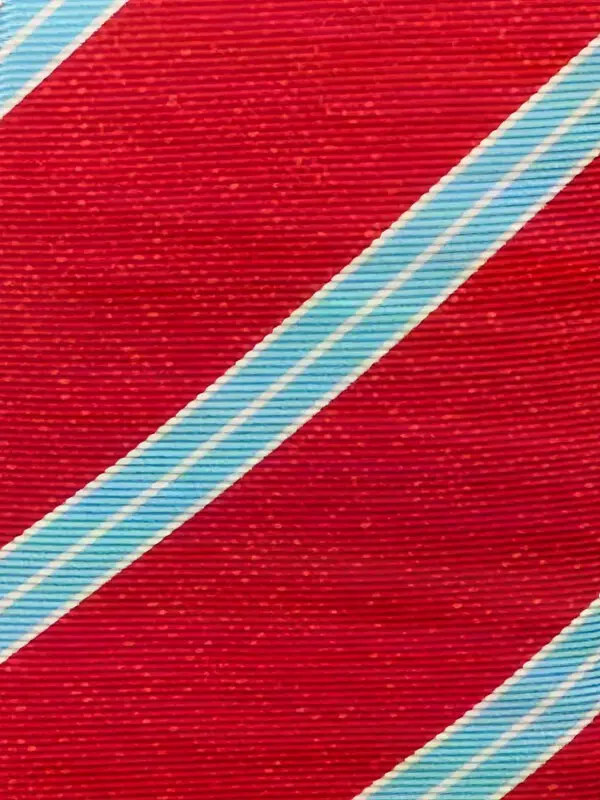 Kiton Diagonal Stripe Silk Tie