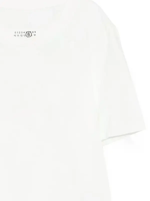 MAISON MARGIELA Cotton Logo Print T-shirt