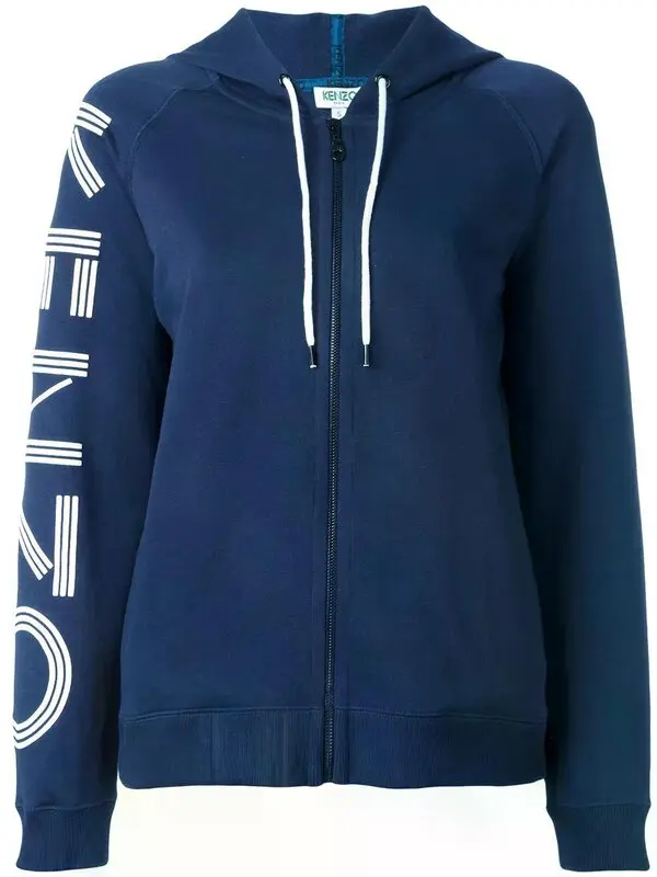 Kenzo Logo Print Hoodie