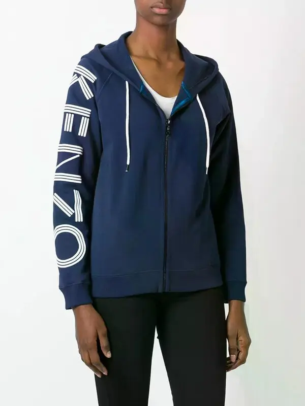 Kenzo Logo Print Hoodie