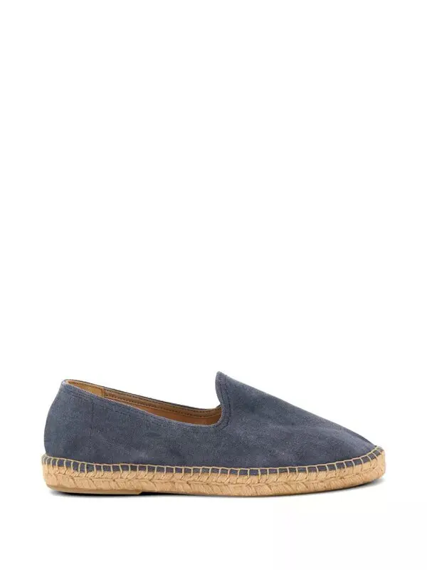 Boggi Milano Washed-effect Canvas Espadrilles