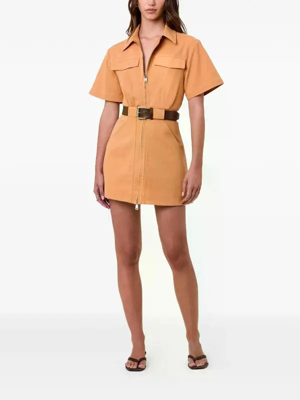 NICHOLAS Embla Belted Utility Mini Dress