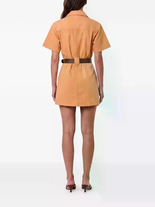 NICHOLAS Embla Belted Utility Mini Dress