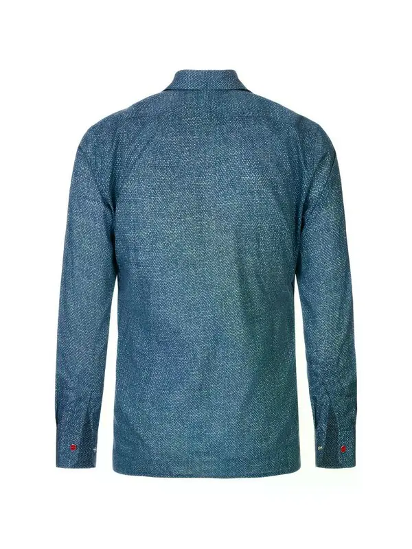 Kiton Patterned-print Button-up Shirt